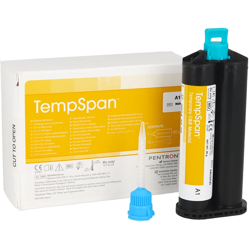 RESINA BISACRYLICA TEMP SPAN C&B A3-P.PROVICIONALES(50 ML.) | IMFOHSA.
